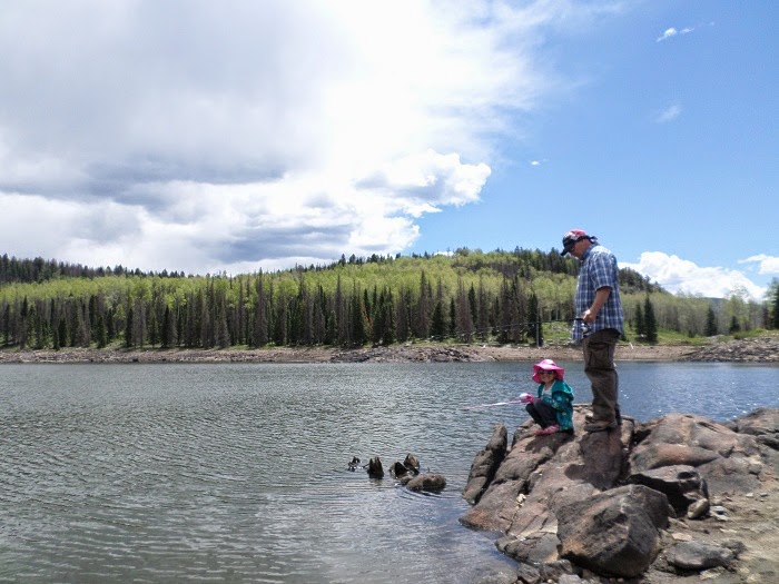 Fe and Mike Blogging Journey: fishing at shaw lake