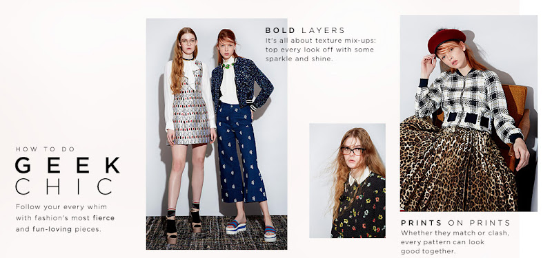 FASHION VIGNETTE: TRENDS // GEEK CHIC . STYLING