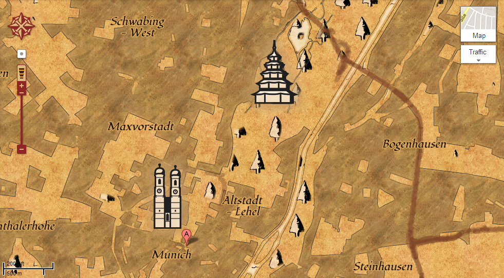 Google Treasure Map Landmark Hunting | K Bulsuk: Full Speed Ahead