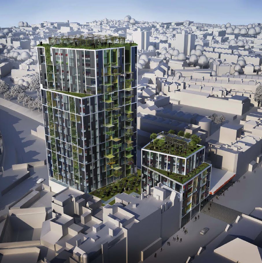 OPEN Dalston: New towerblock for Kingsland High Street