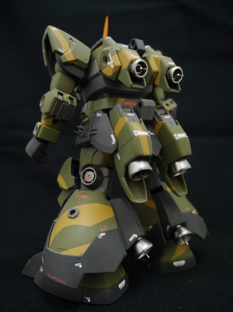 GUNDAM GUY: HGBF 1/144 Dom R35 Jungle Custom - Customized Build
