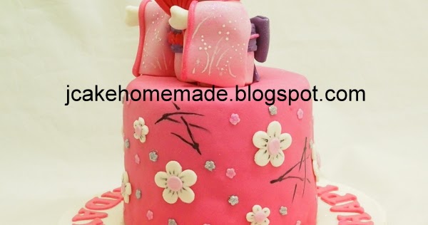 Jcakehomemade: Hello Kitty Kimono birthday cake