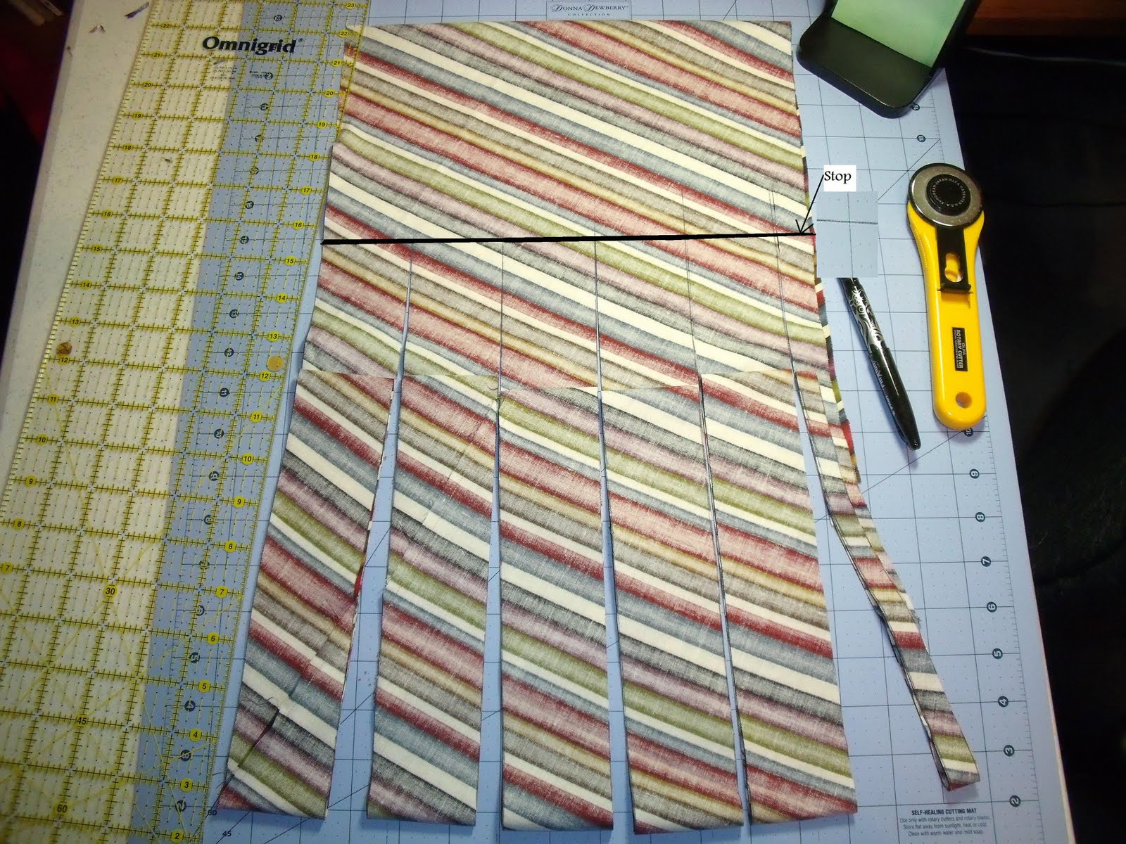 Loose Threads: Continuous Bias Binding Tutorial