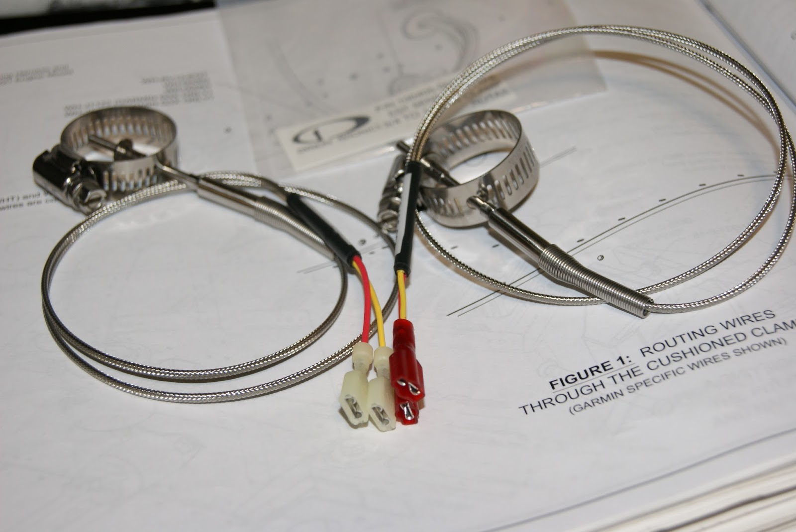 DOG Aviation John's RV-12 Blog: Preparing The EGT Sensor Wiring