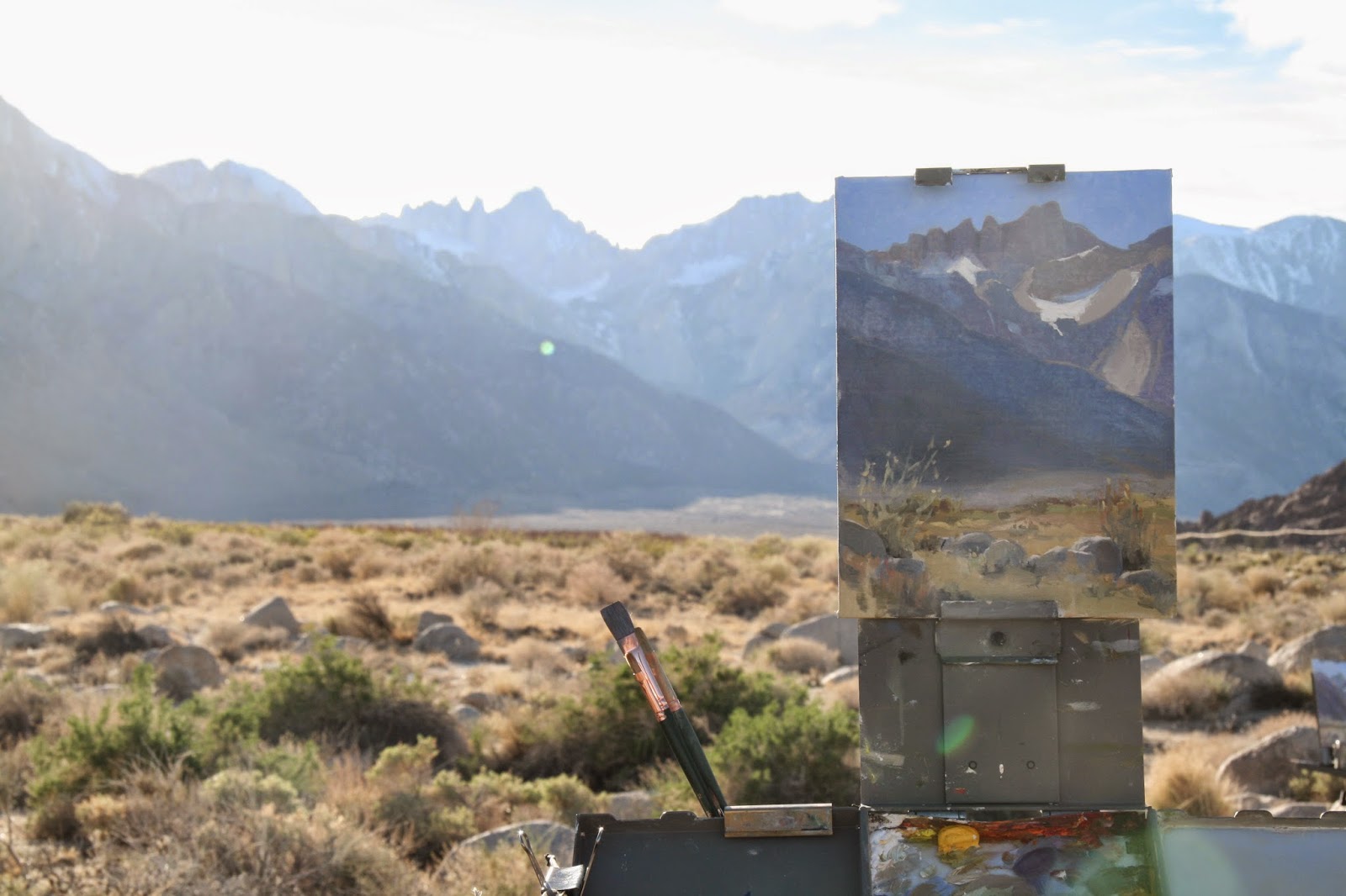 Spring in the Eastern Sierras {Painting with Frank Serrano} – Laura ...