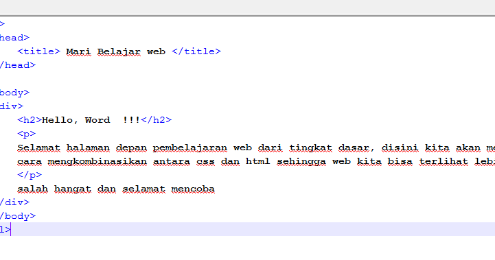 Pemograman Web Bagi Pemula: CSS + HTML
