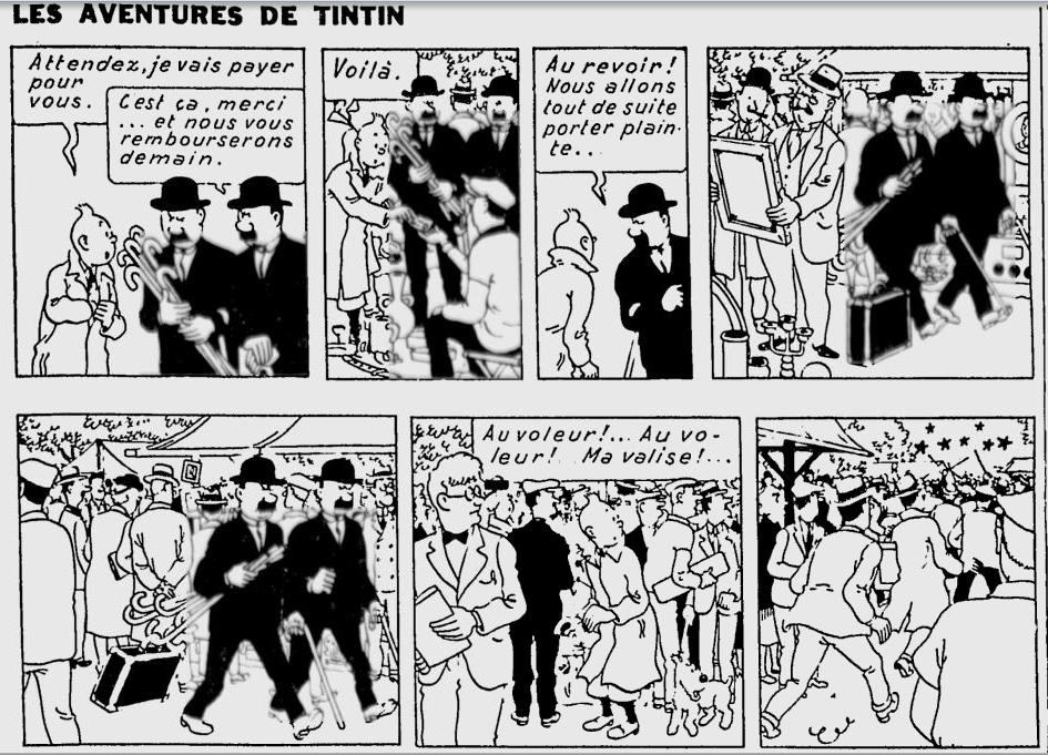 Chris Sobieniak's Comics & Stories: Tintin en français