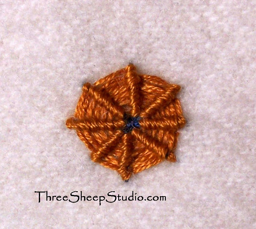 Three Sheep Studio: Stitching Cobwebs And Spiderwebs...