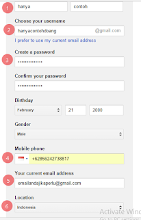 Cara Membuat Akun Email terbaru 2017 - Siabidin Blog