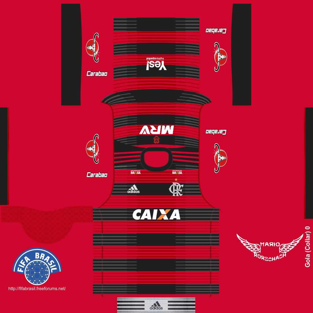 √ Flamengo Adidas 2018-19 - Loja - Mundo Fifa Kits