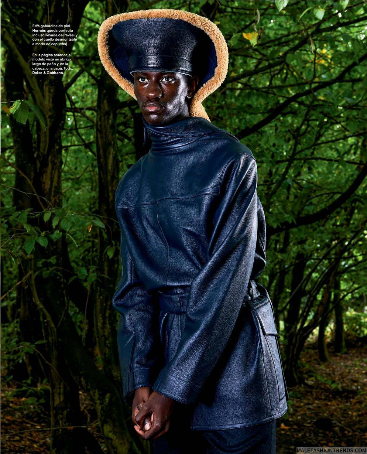 Soulemane Tounkara y Jullien Masselo para ICON Magazine por Charles Ferger