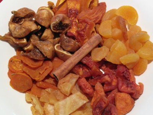 Como hacer frutas secas