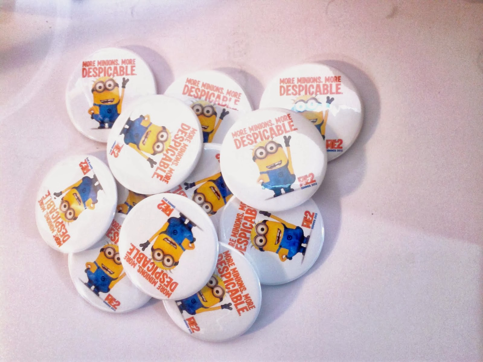 Button Badge Minion & Talking Tom ~ Button Badge Mania