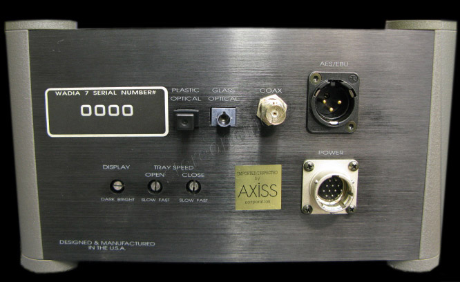 stereonomono - audio Hi Fi Compendium - 14 years on-line: Wadia 7 Transport