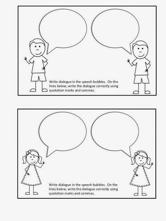 Karla's Kreations: Quotation Marks and Commas