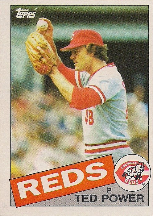 1985 Topps: #342 - Ted Power