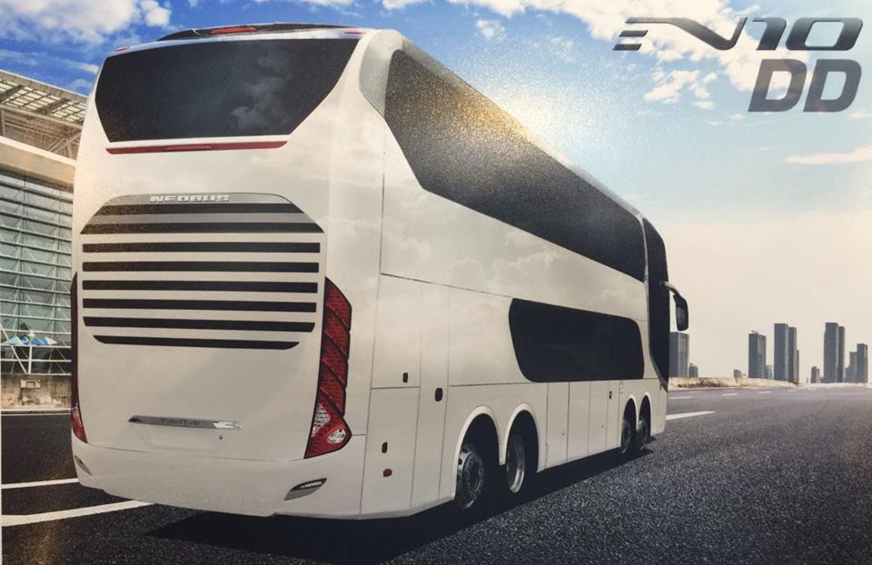 New Road N10 DD el nuevo integrante de la carrocera brasilera Neobus