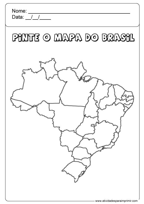 Mapa do Brasil