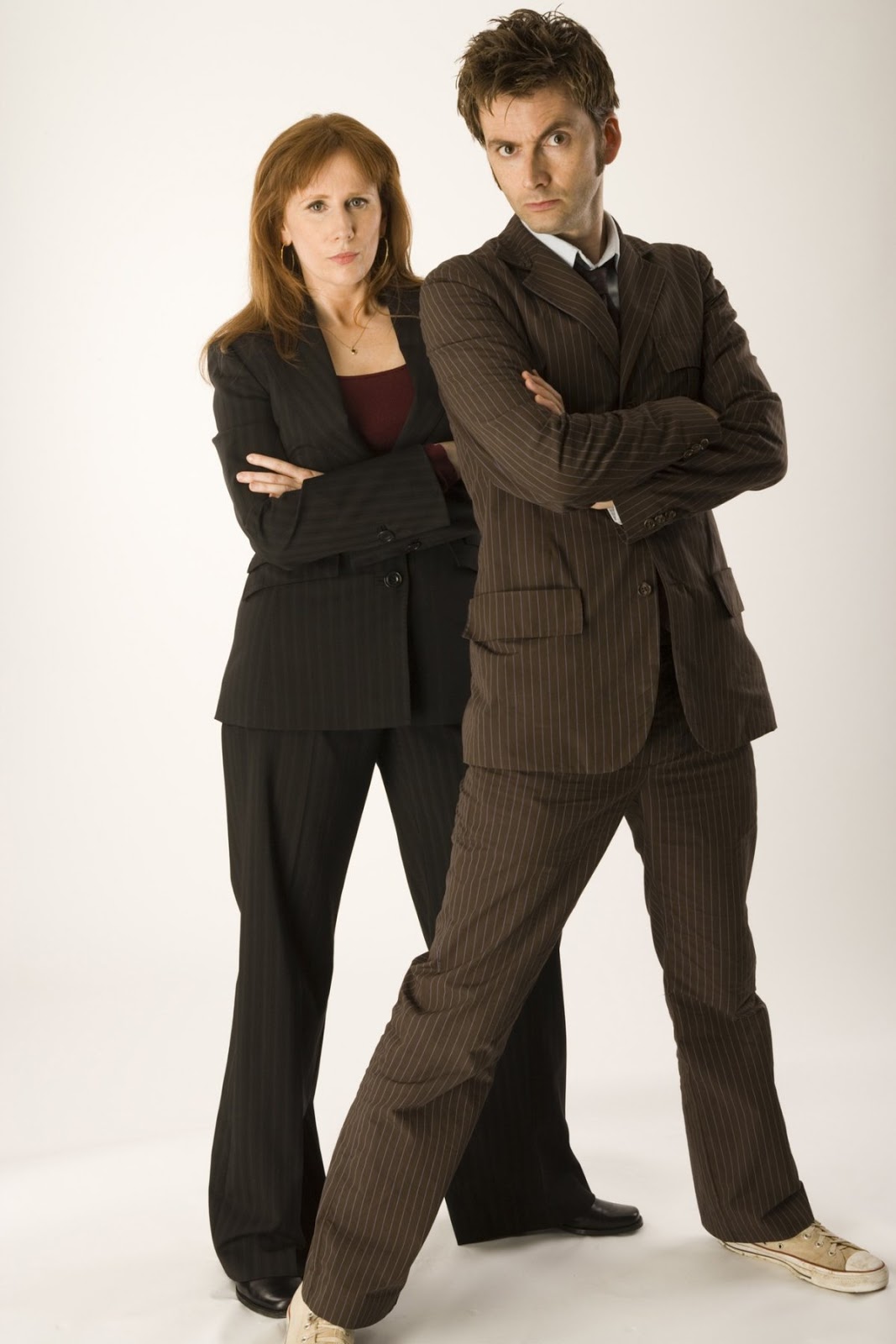 THROWBACK THURSDAY: David Tennant & Catherine Tate Doctor Who Photoshoot