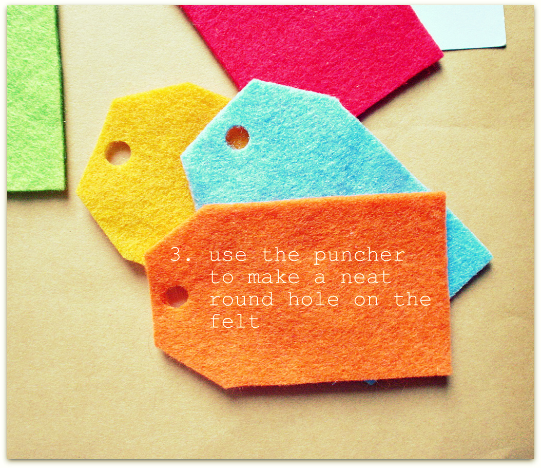 Mad Crafter At Work: FELT LABEL - Just for the Fun of it!