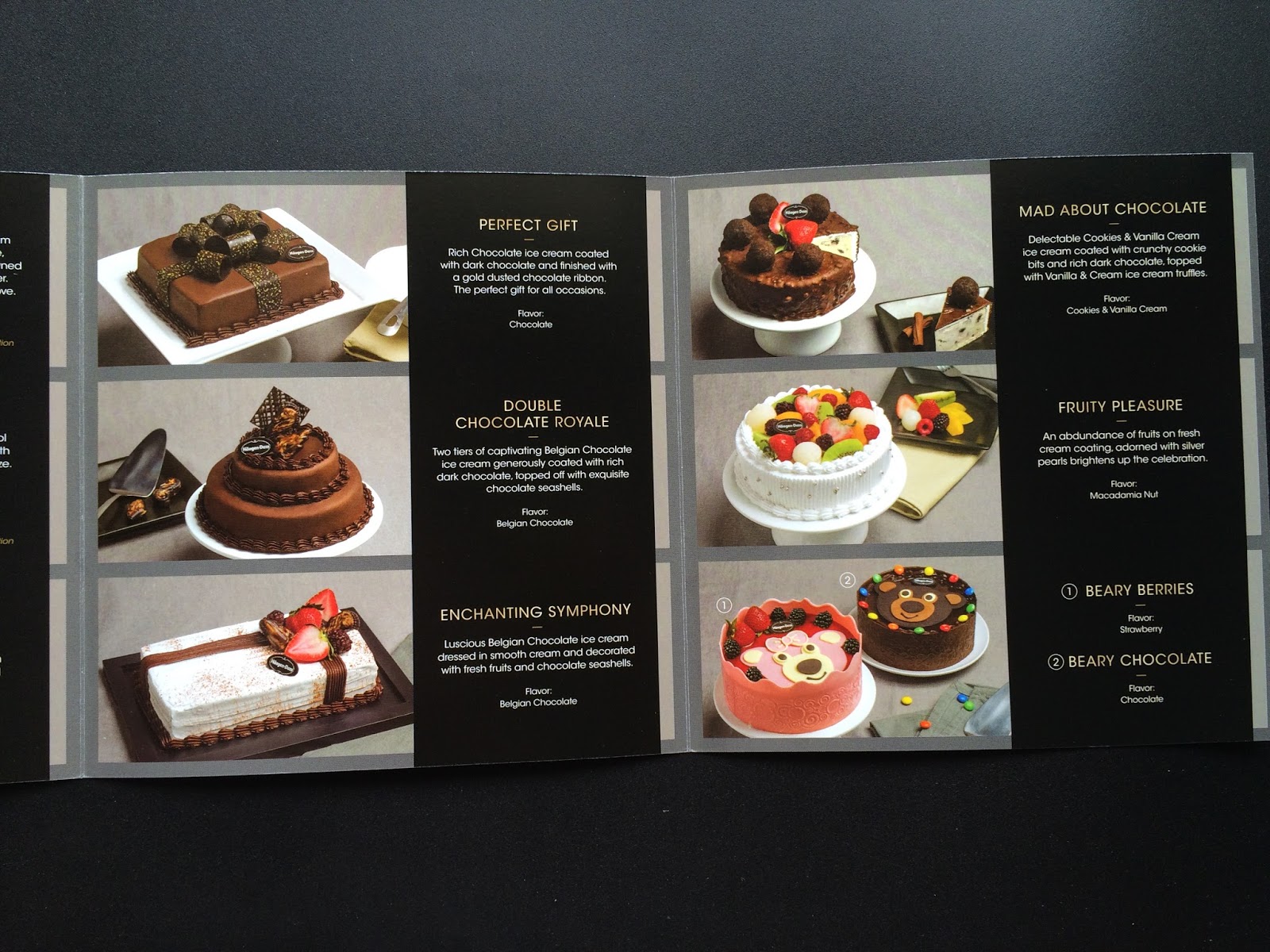 parse906: Haagen Dazs Malaysia Cake Catalogue