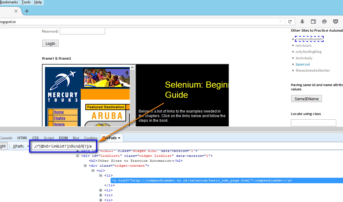 Selenium By Arun Selenium 3 And Click Command For Clicking A Hyper