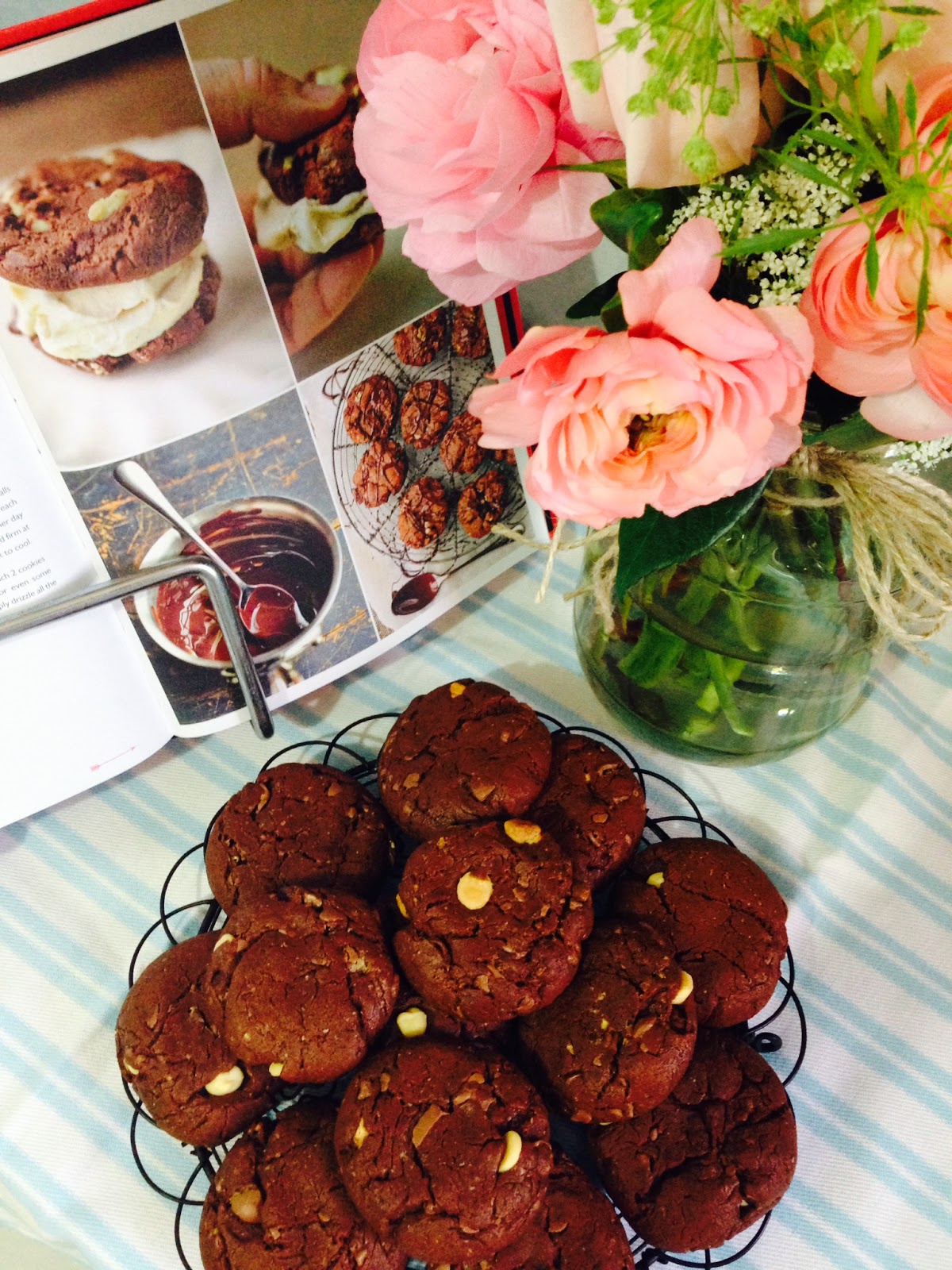 salt sugar & i: Devil's Double Choc Malt Cookies from Jamie Oliver's ...