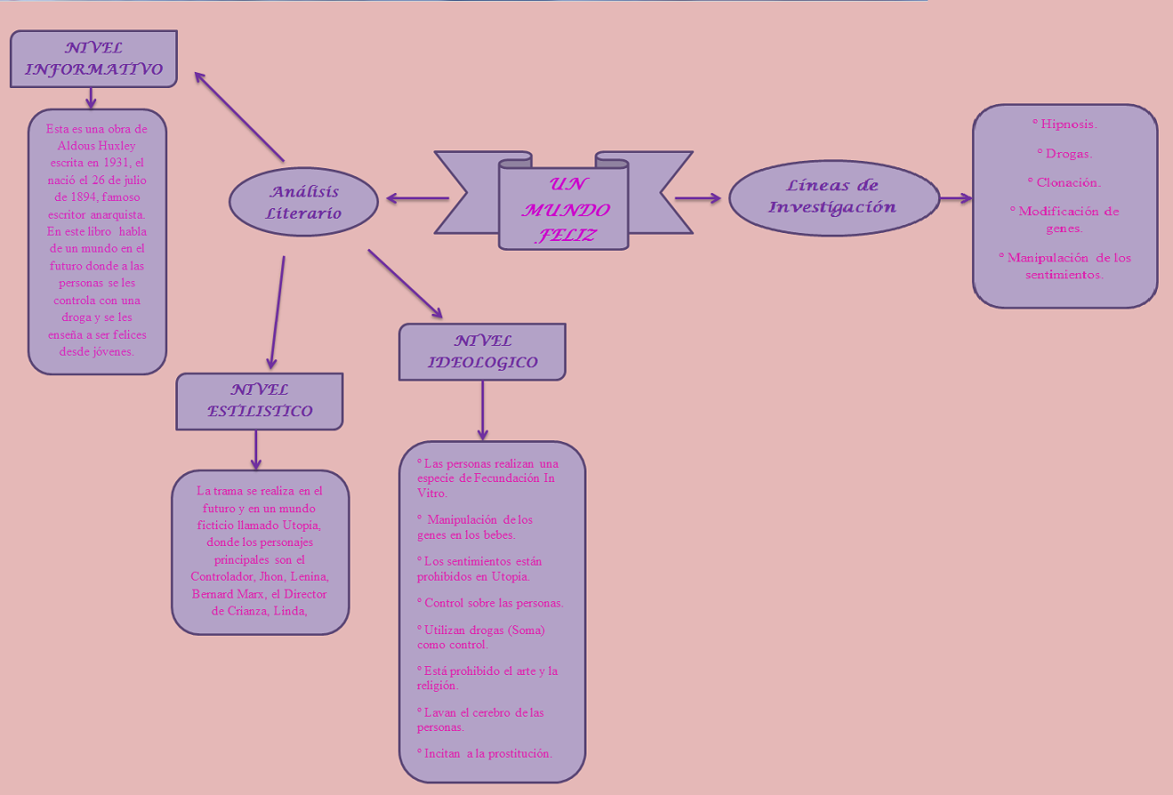 Comunicación Científica: Organizador Gráfico 1- Análisis Literario