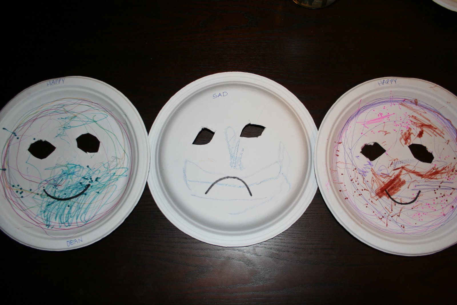 MeadowlarkSchool: Happy and Sad Masks
