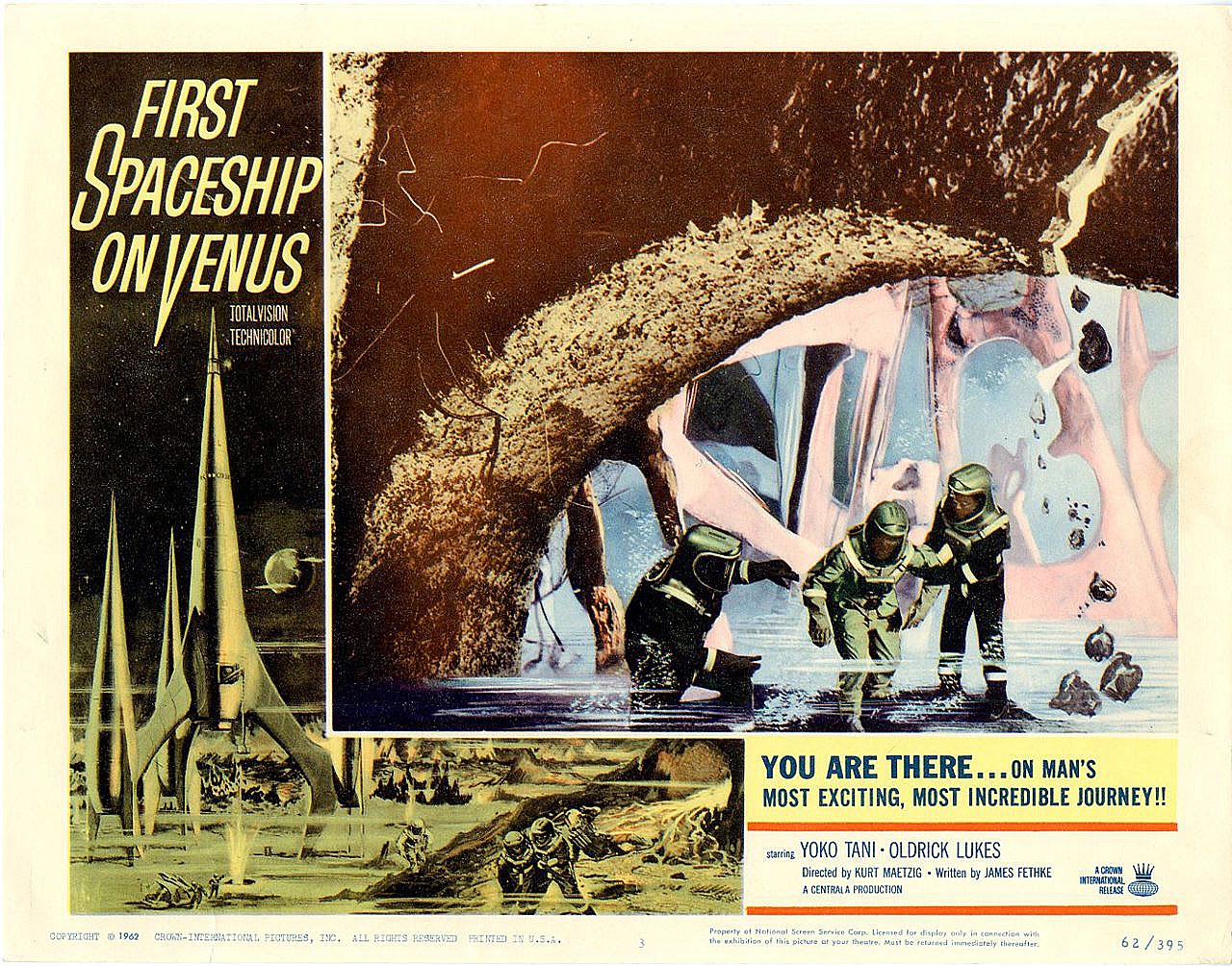 Baker's Log: A Quick Look: FIRST SPACESHIP ON VENUS (1962 - color)