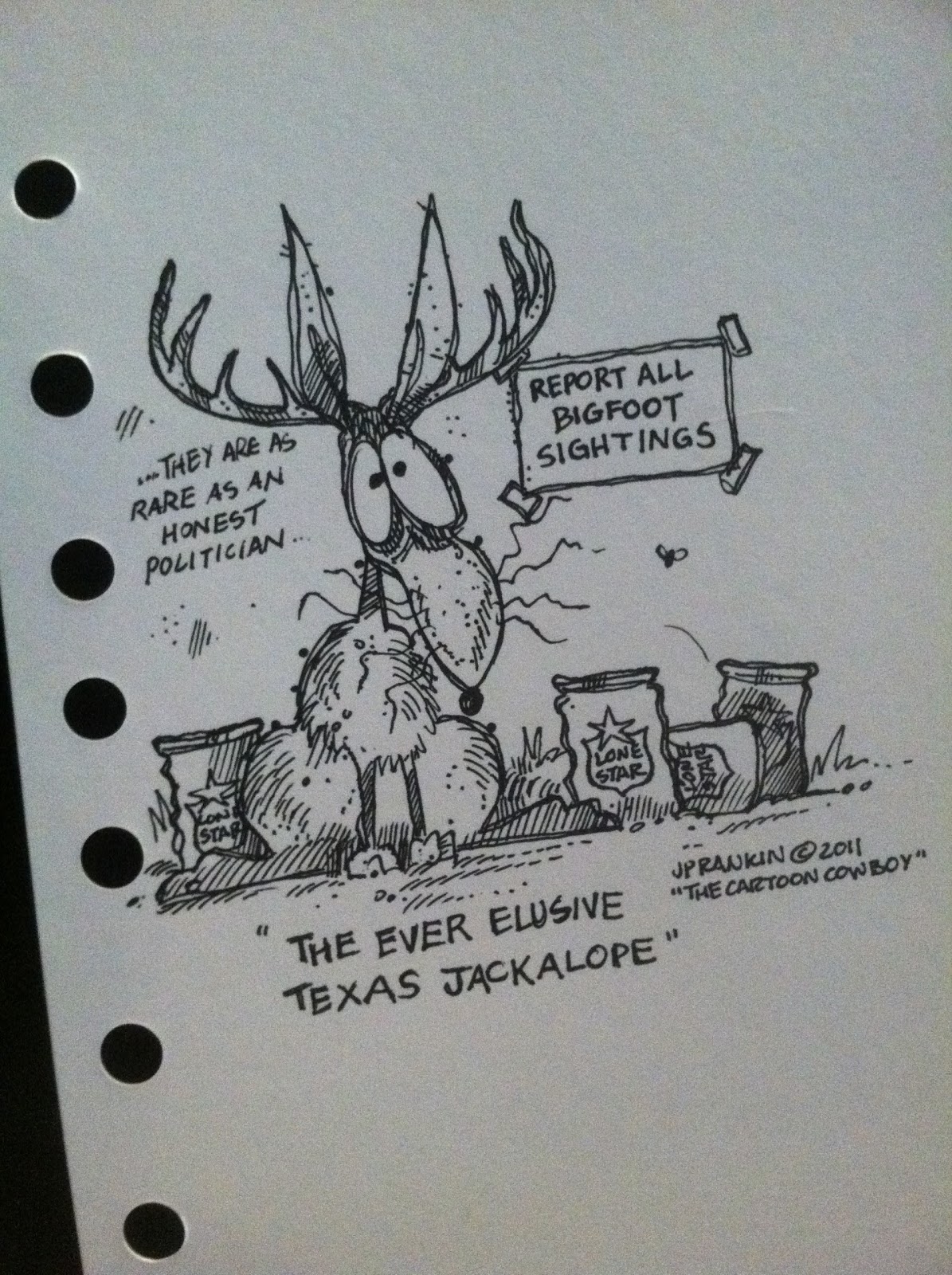 JP RANKIN “The Art of THE CARTOON COWBOY”: 10/2/11 - 10/9/11