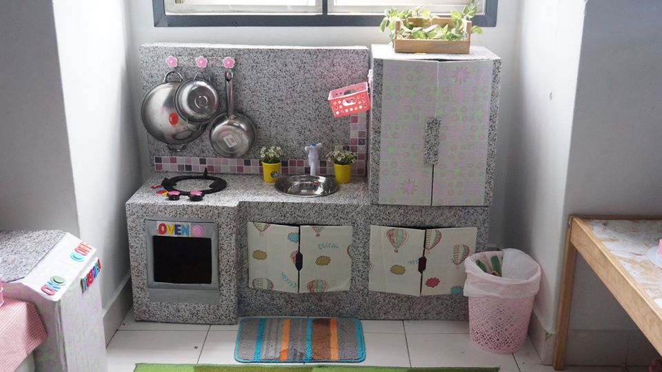 DIY DAPUR MAINAN ANAK DARI BARANG KEDAI RM2 | MURAH JIMAT