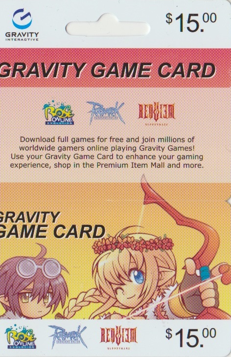 Collectomania: Game Cards - Gravity