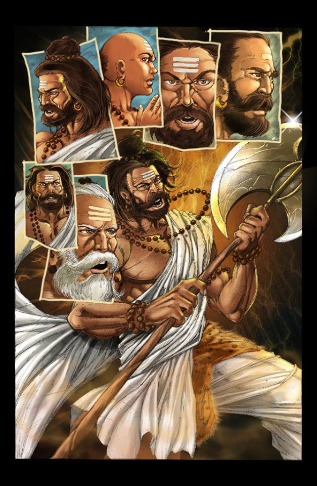 Parasurama Guru Kalki Awatara - Hindu Alukta