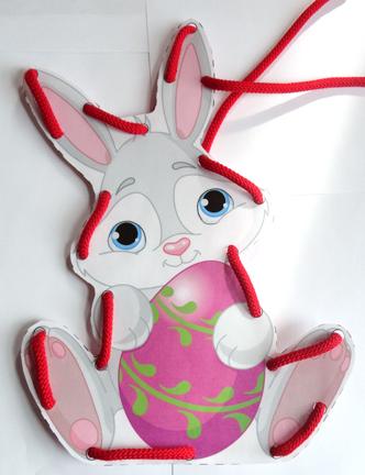 Free Easter Lacing Cards | Totschooling - Toddler, Preschool ...