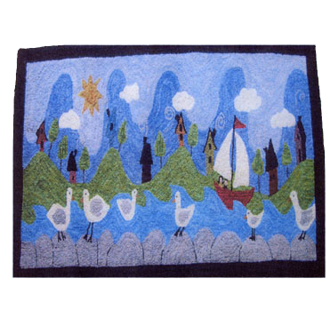 Rug Hooking Designs by Nova Scotia Artist Shelly Atkinson