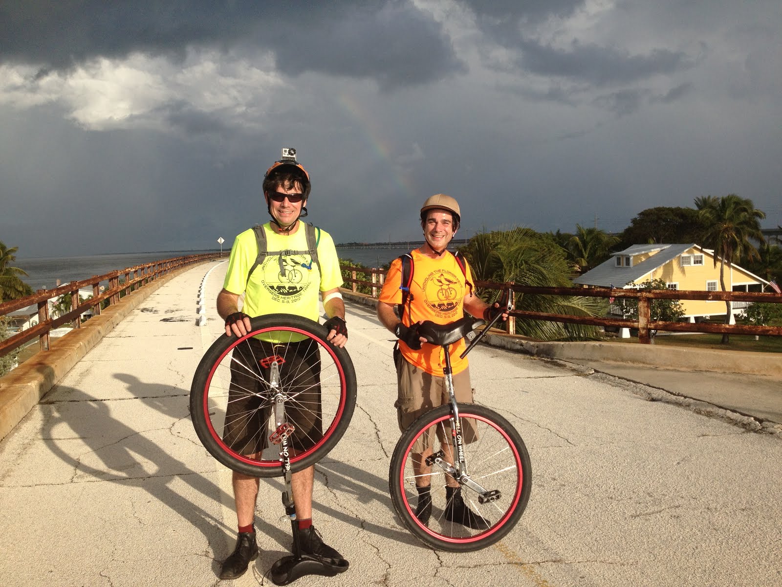 Unicycle Bridge Tour: Florida Keys Bridge #20 Old Seven Mile Bridge