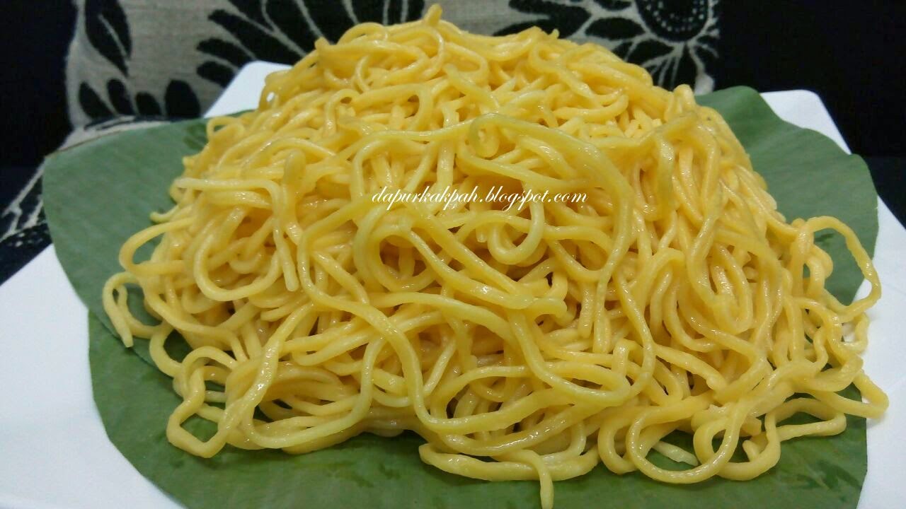 Dapur Kak Pah: Mee Kuning Homemade