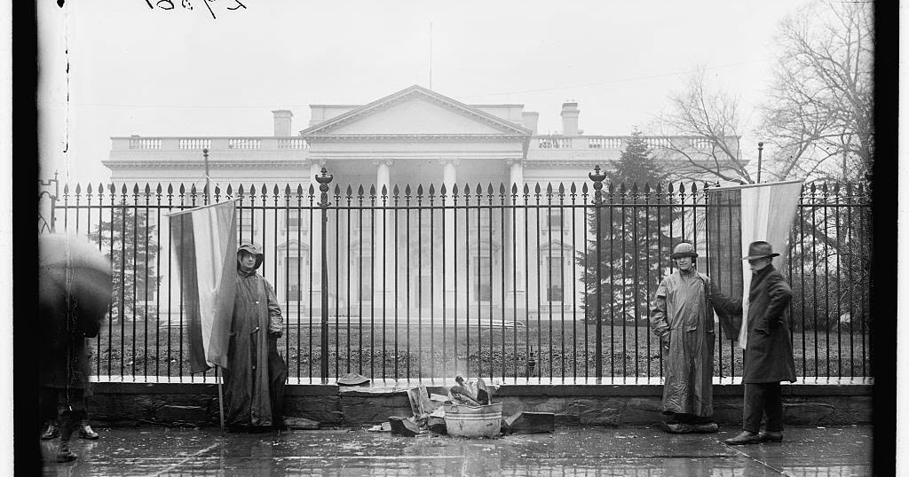MA PRAVDA A MOI: Manifestation de suffragettes devant la Maison Blanche ... MA PRAVDA A MOI: Manifestation de suffragettes devant la Maison Blanche ...