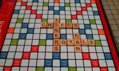 With Our Powers Combined: Scrabble Shadow Box & Bookmarks