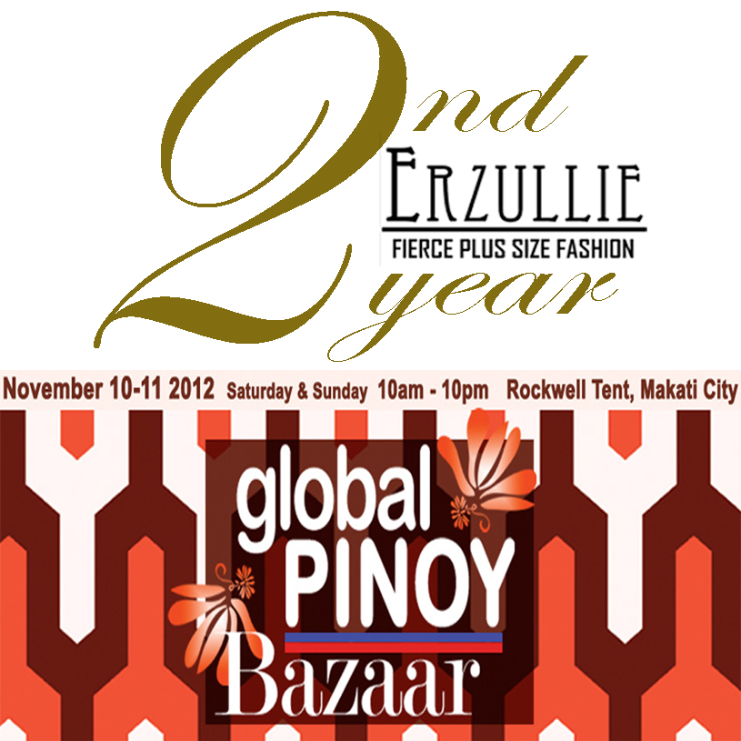 THANK YOU! (GLOBAL PINOY 2012) | ERZULLIE: FIERCE PLUS SIZE FASHION