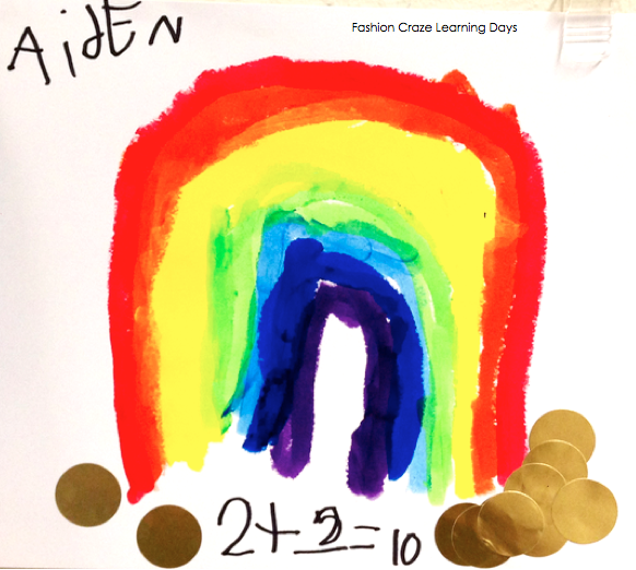 St. Patrick's Day Craft Addition Rainbows