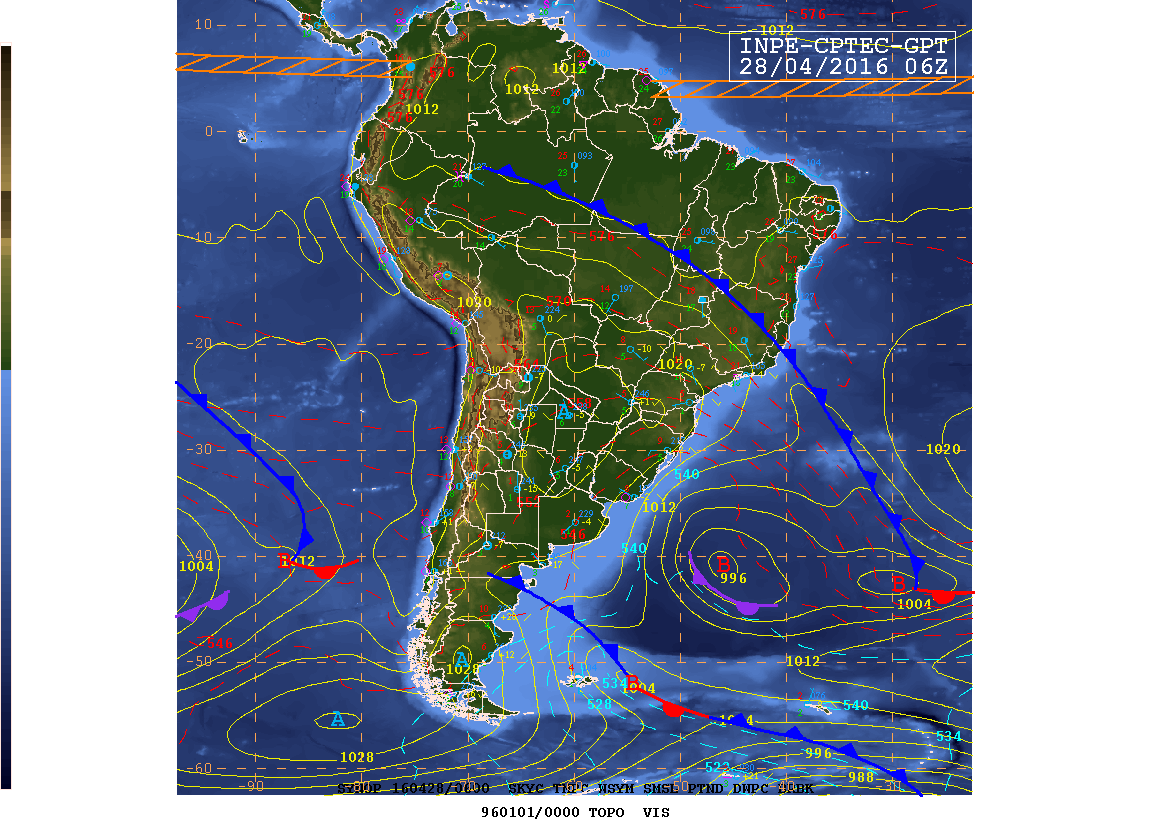 El tiempo meteorológico en Venezuela: Previsión meteorológica para ...