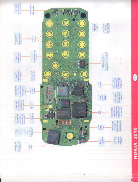 Nokia 3210 Circuit Board Details - Tech 4 Mobile
