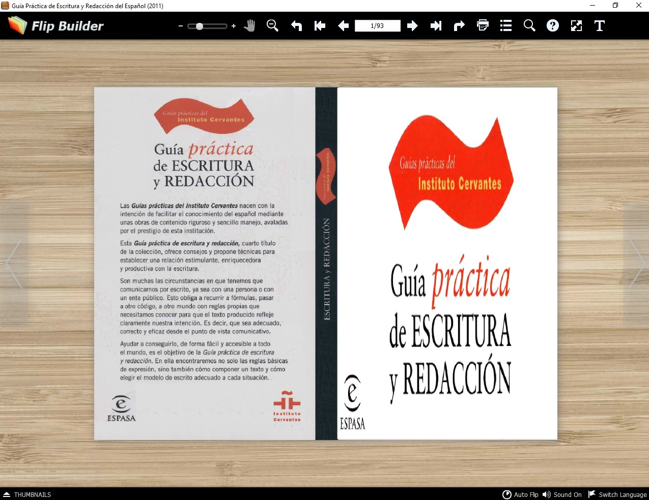 PINOCHO 3113: Guía práctica de escritura y redacción del español (2011)