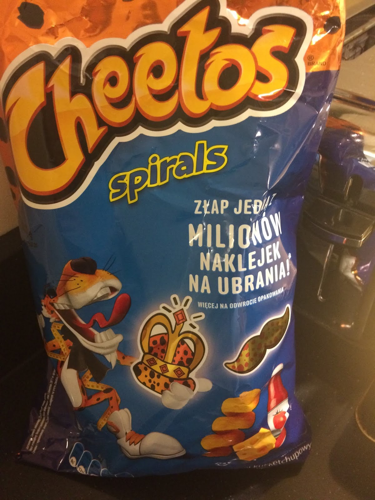 Cheeseburger Crisps & Other Stories: Cheetos Spirals Cheese & Tomato ...