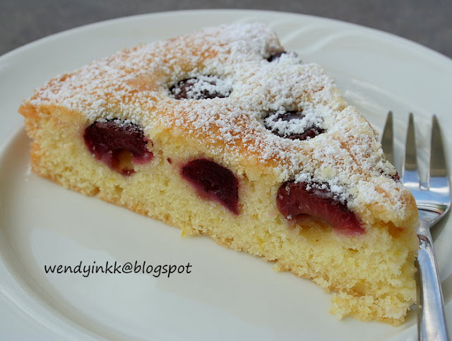 Table for 2.... or more: Maria's Cherry Cake - Stone Fruits #1