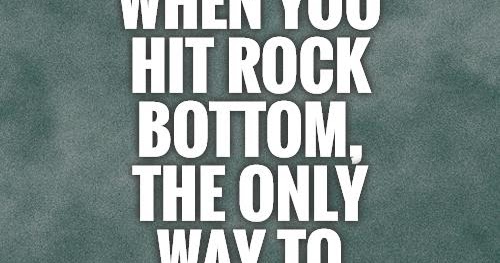 Losing It!: Rock Bottom