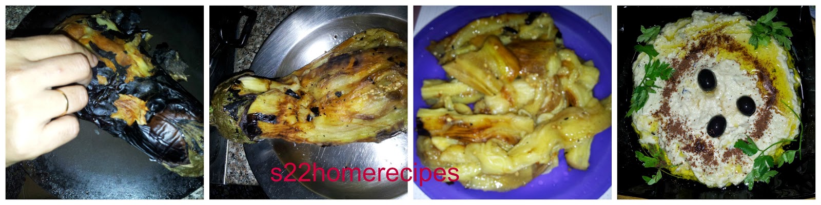 Moutabel(Arabic brinjal dip)