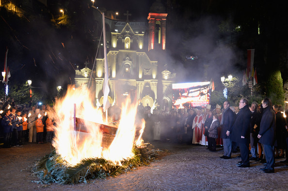 Ceremony of the Sainte-Devote in Monaco